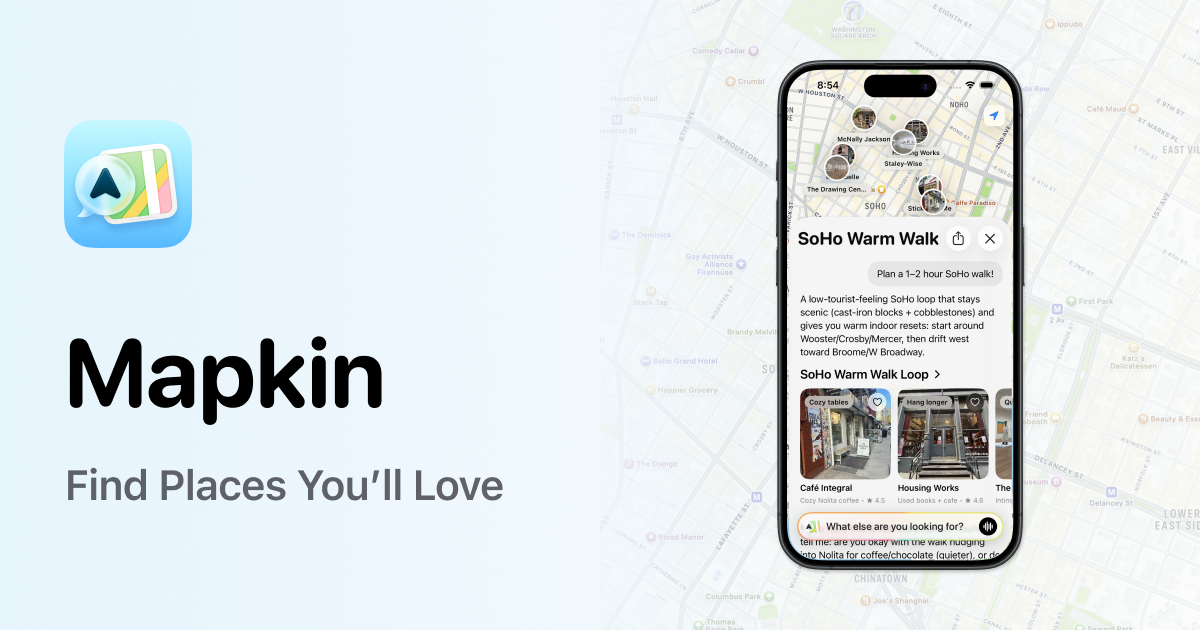 Mapkin